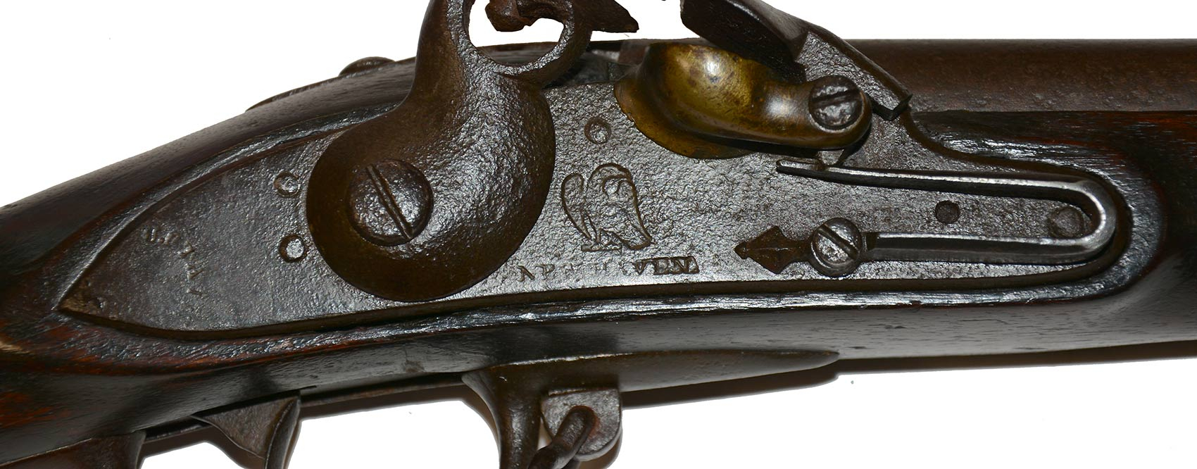 WAR OF 1812 MARYLAND MARKED 1798 WHITNEY CONTRACT TYPE-III MUSKET ...