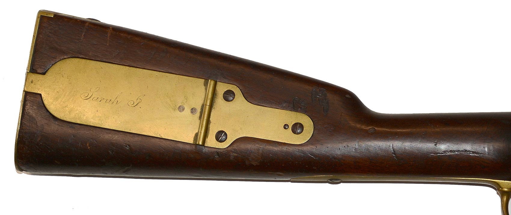 IDENTIFIED ROBBINS AND LAWRENCE M1841 “MISSISSIPPI” RIFLE: W. JENKINS ...