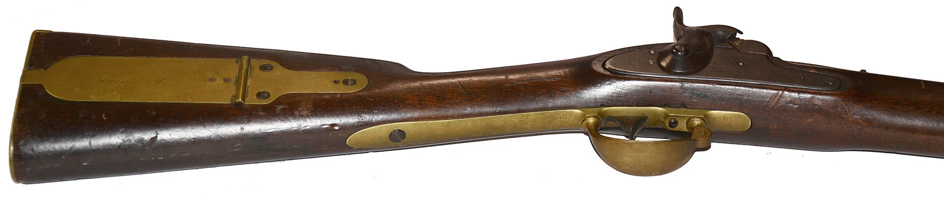 IDENTIFIED ROBBINS AND LAWRENCE M1841 “MISSISSIPPI” RIFLE: W. JENKINS ...