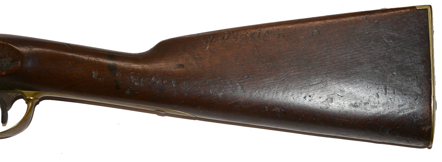 IDENTIFIED ROBBINS AND LAWRENCE M1841 “MISSISSIPPI” RIFLE: W. JENKINS ...