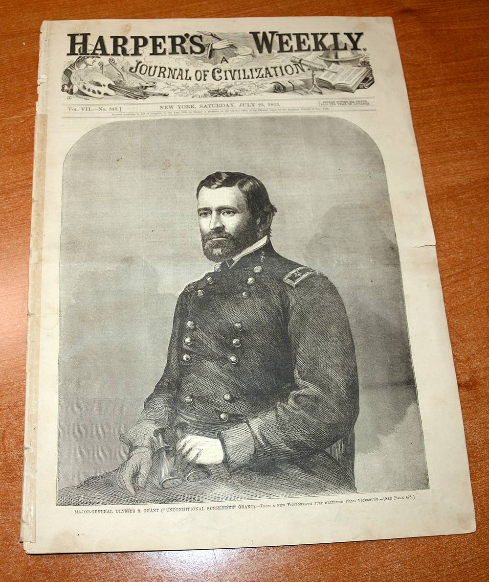 HARPER’S WEEKLY, NEW YORK, JULY 25, 1863 – VICKSBURG, GETTYSBURG ...