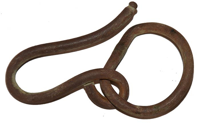 SWORD BELT HANGER FROM CONFEDERATE GENERAL RODES’ DIVISION HOSPITAL ...