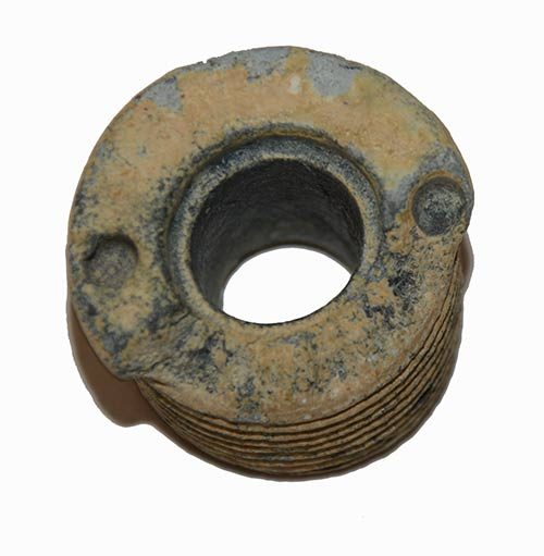 REMAINS OF A PARROTT FUSE ADAPTER RECOVERED AT GETTYSBURG FROM THE ...