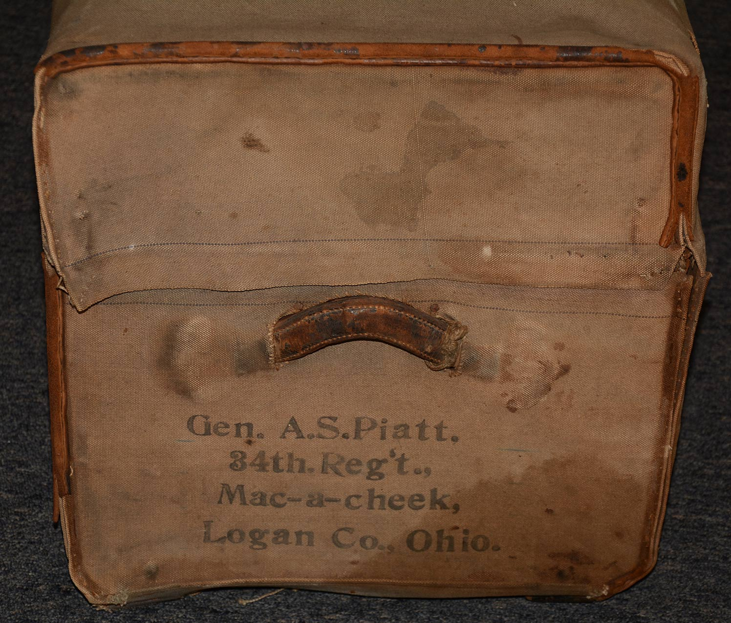LARGE GROUP OF ITEMS FROM OHIO’S BRIGADIER GENERAL ABRAM PIATT ...