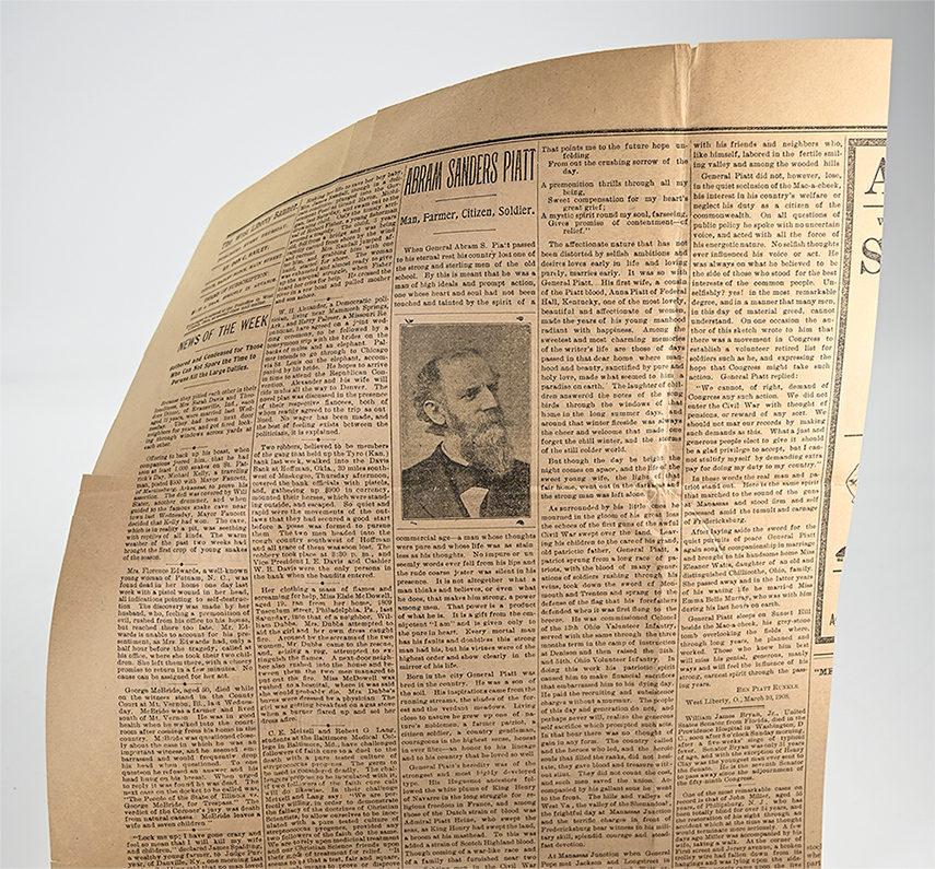 LARGE GROUP OF ITEMS FROM OHIO’S BRIGADIER GENERAL ABRAM PIATT ...