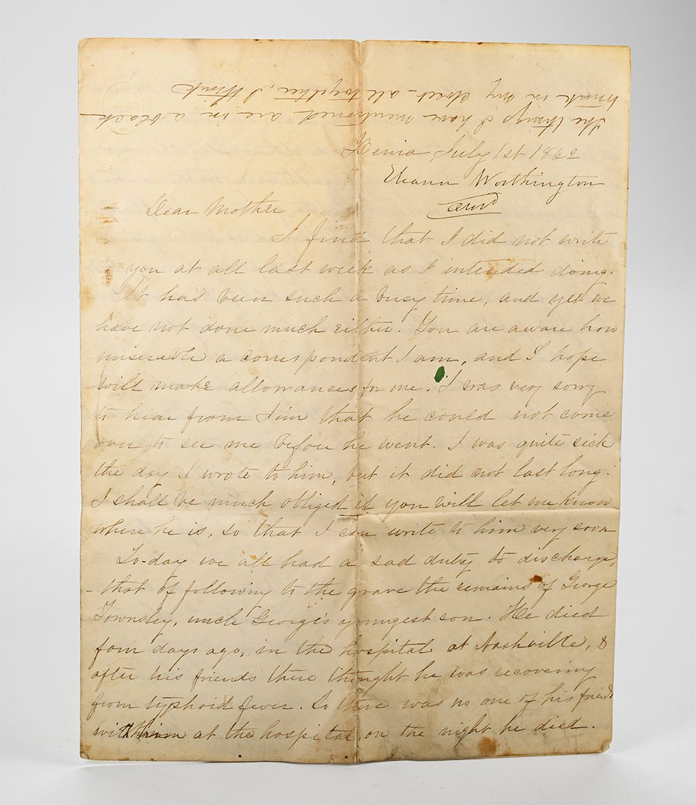 LARGE GROUP OF ITEMS FROM OHIO’S BRIGADIER GENERAL ABRAM PIATT ...