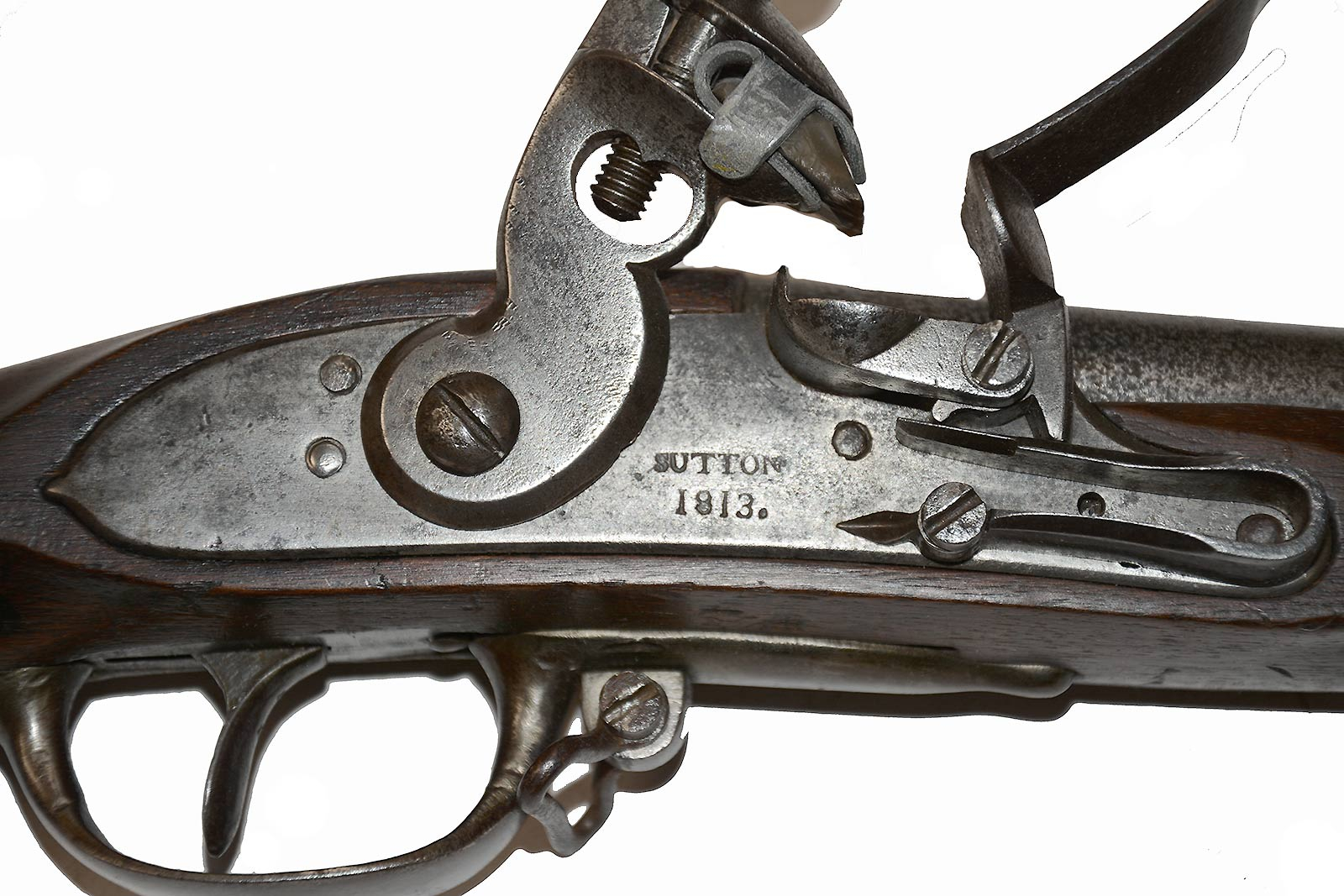 MARYLAND MARKED ELIJAH WATERS M1808 CONTRACT WAR OF 1812 MUSKET — Horse ...