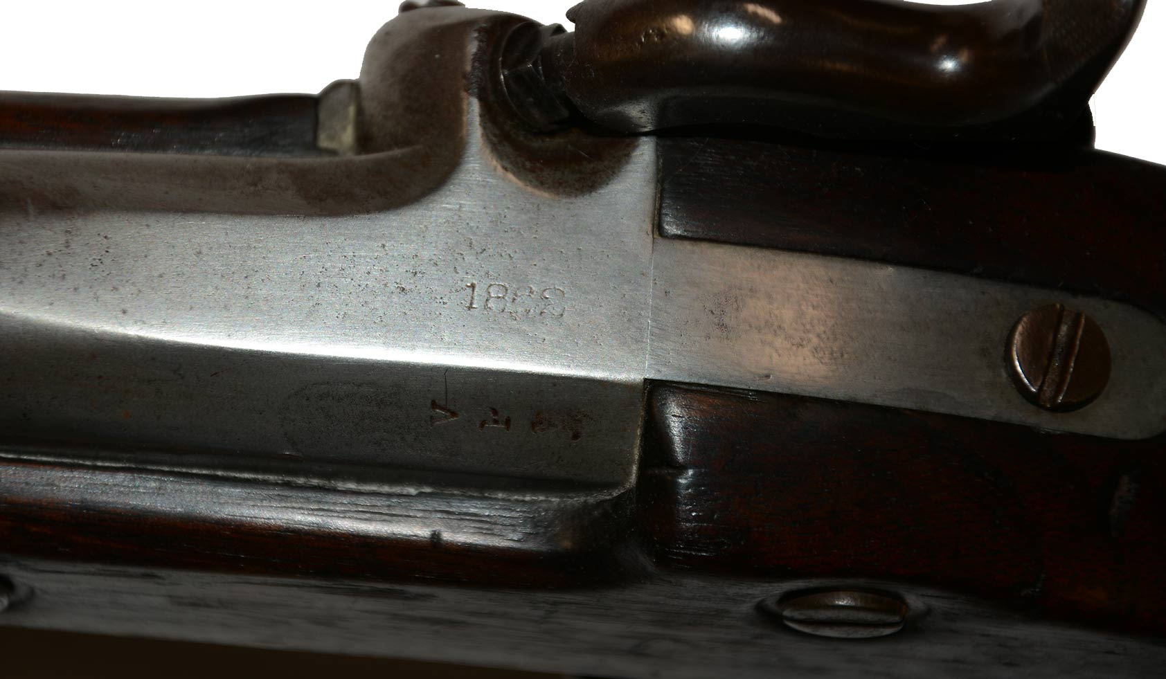 CONFEDERATE ORDNANCE “CAPTURED AND COLLECTED” 1862 DATED US MODEL 1861 ...