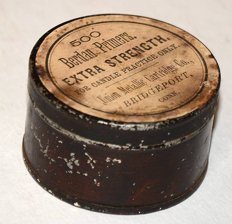 BERDAN PRIMER TIN FROM UNION METALLIC CARTRIDGE COMPANY — Horse Soldier