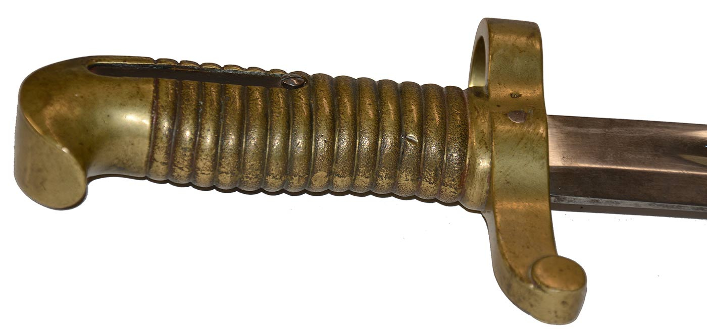 US MODEL 1863 REMINGTON ZOUAVE SABRE BAYONET WITH SCABBARD — Horse Soldier