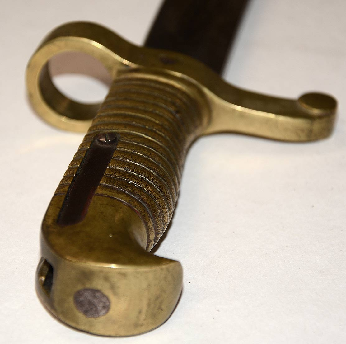 US MODEL 1863 REMINGTON ZOUAVE SABRE BAYONET WITH SCABBARD — Horse Soldier