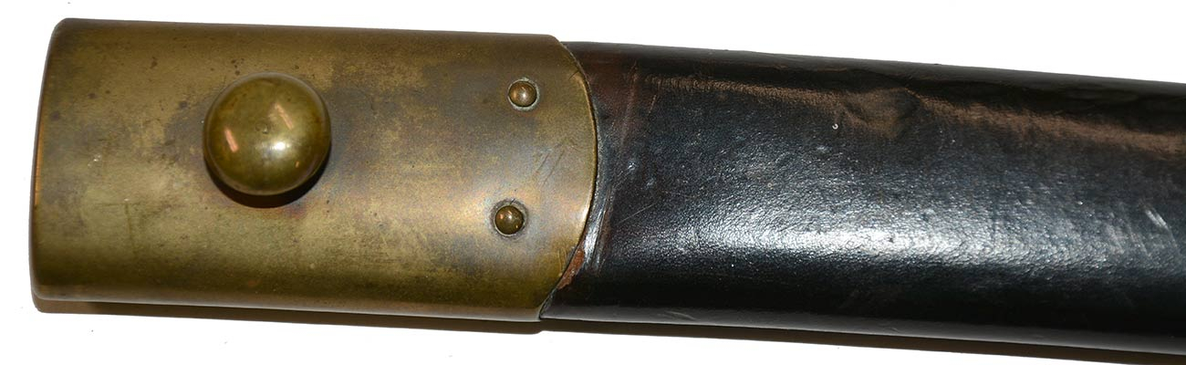 US MODEL 1863 REMINGTON ZOUAVE SABRE BAYONET WITH SCABBARD — Horse Soldier