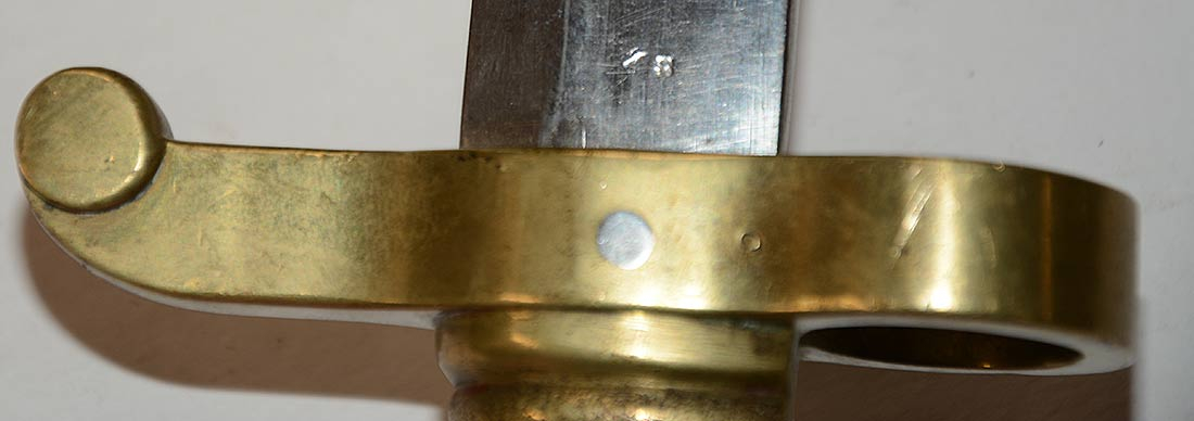 US MODEL 1863 REMINGTON ZOUAVE SABRE BAYONET WITH SCABBARD — Horse Soldier