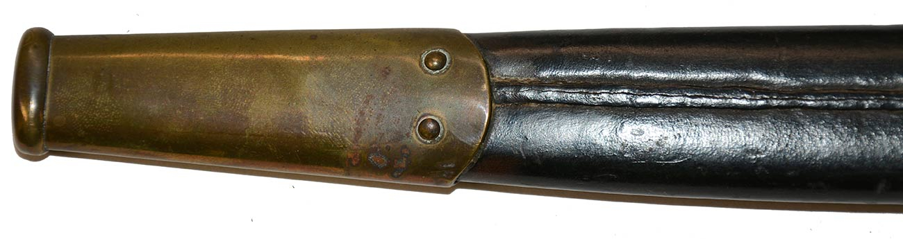 US MODEL 1863 REMINGTON ZOUAVE SABRE BAYONET WITH SCABBARD — Horse Soldier