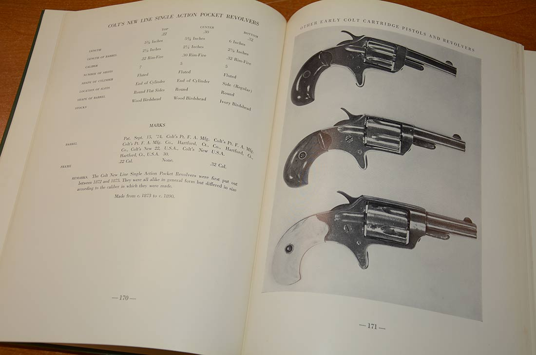 GREAT REFERENCE BOOK ON THE COLT REVOLVER FROM THE LIBRARY OF DEAN S ...