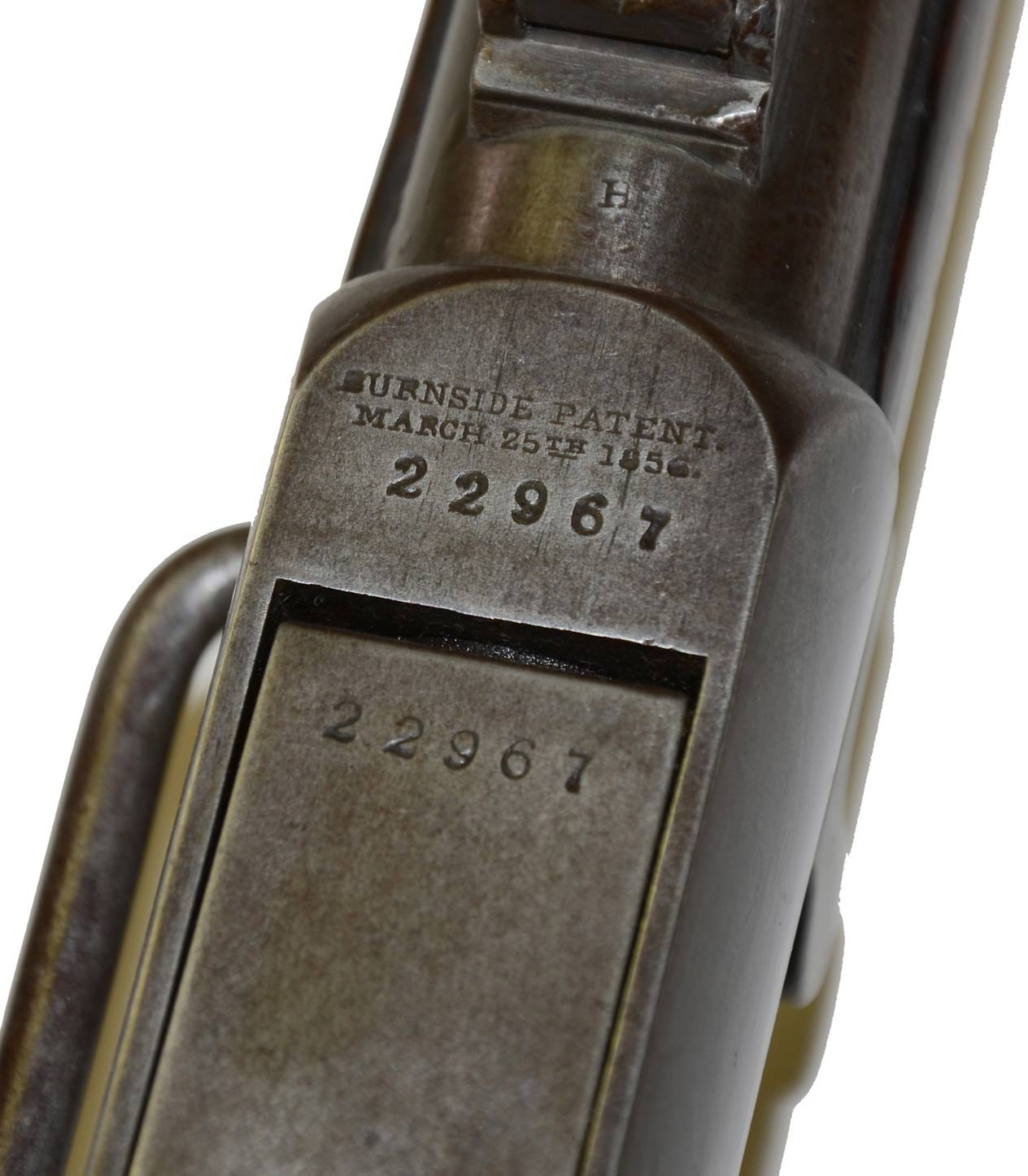 ORIGINAL 5TH MODEL BURNSIDE CARBINE FROM THE SOLDIER’S NATIONAL MUSEUM ...