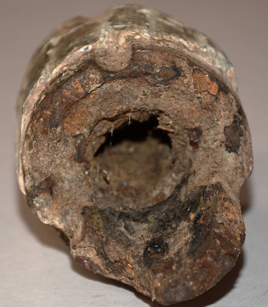 LARGE U.S. 3” HOTCHKISS SHELL FRAGMENT FROM GETTYSBURG — Horse Soldier