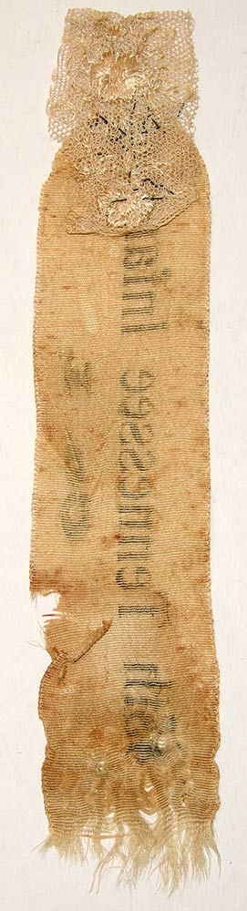 CONFEDERATE 45TH TENNESSEE REUNION RIBBON ATTRIBUTED TO A PRIVATE ...