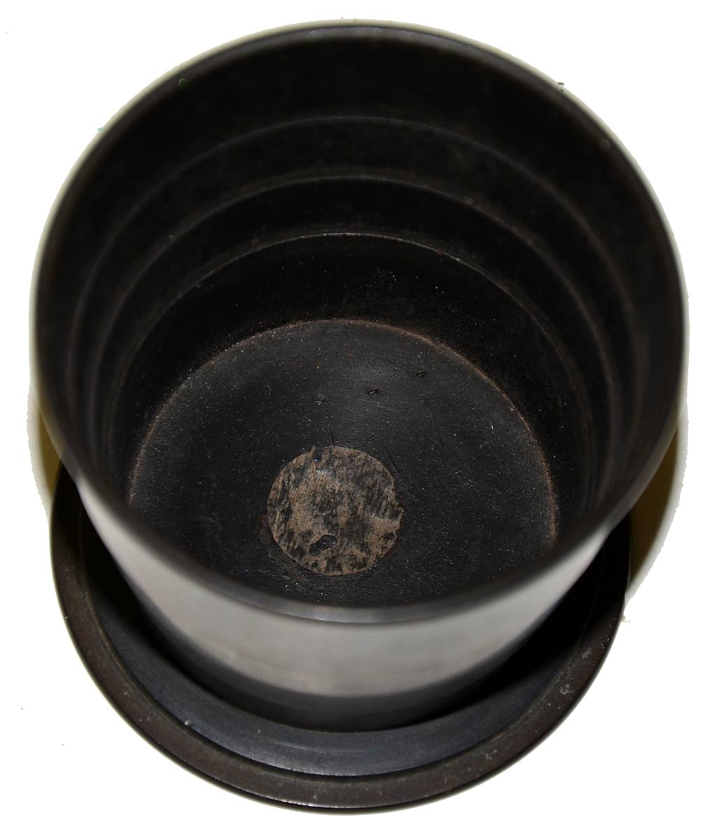 GUTTA PERCHA NILES PATENT COLLAPSIBLE CUP — Horse Soldier