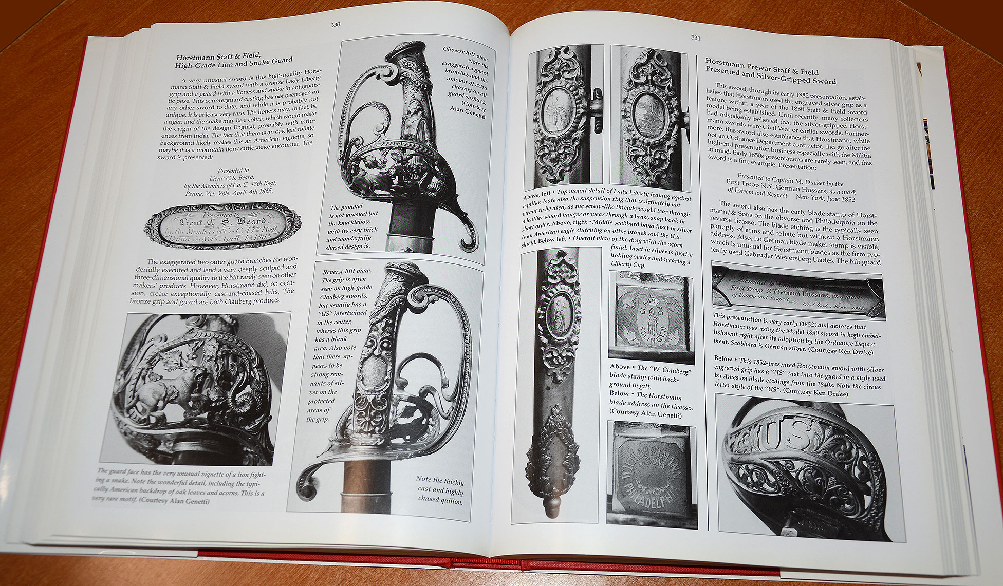 SIGNED COPY OF “CIVIL WAR ARMY SWORDS” BY JOHN H. THILLMANN — Horse Soldier