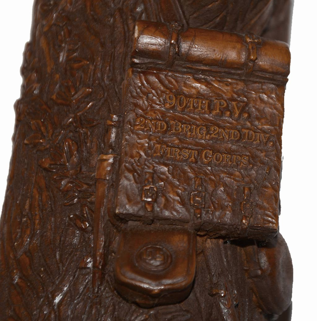 90TH PENNSYLVANIA INFANTRY MONUMENT REPLICA BY GARY CASTEEL — Horse Soldier