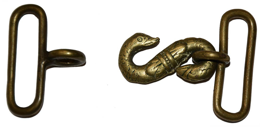 COMPLETE ENGLISH SNAKE BUCKLE — Horse Soldier
