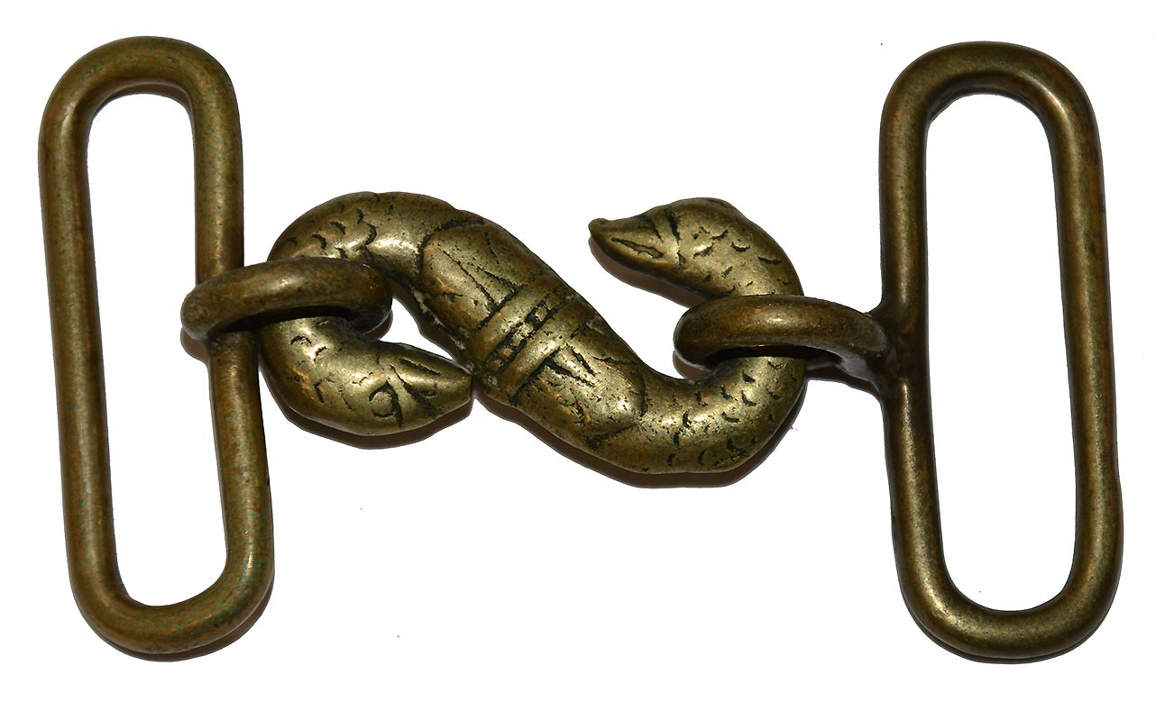 COMPLETE ENGLISH SNAKE BUCKLE — Horse Soldier