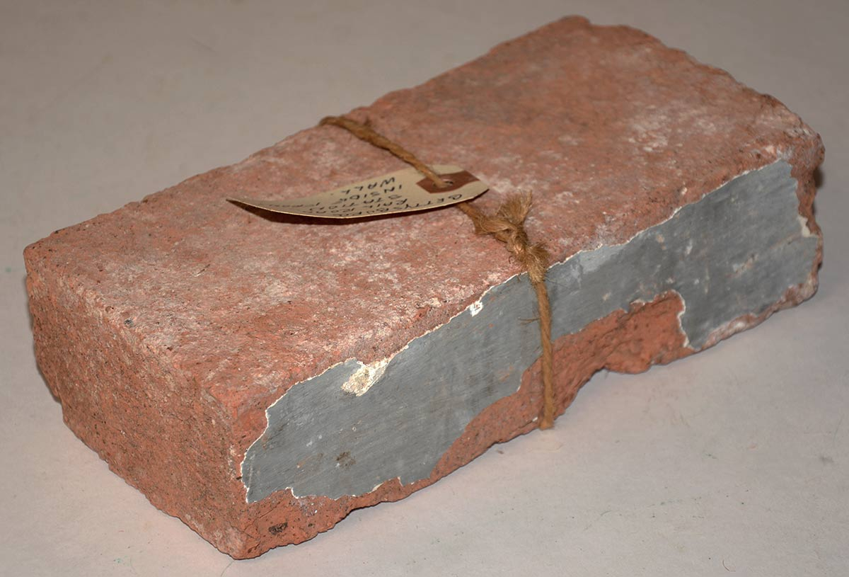 BRICK FROM THE RAILROAD STATION ON CARLISLE ST IN GETTYSBURG — Horse ...