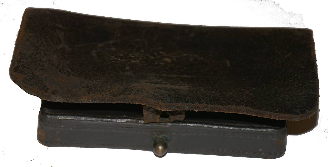 CIVIL WAR .36 CALIBER “NAVY” PISTOL CARTRIDGE BOX — Horse Soldier