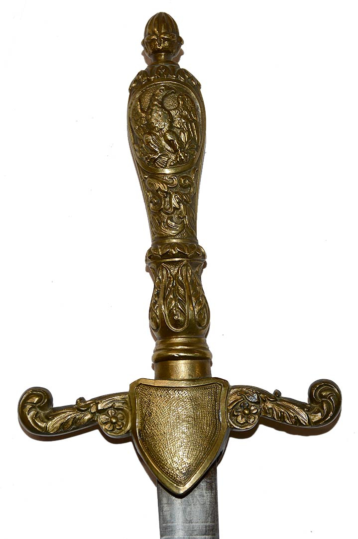 US MODEL 1840 MEDICAL STAFF SWORD PERSONALIZED TO ISAAC F. EVERHART OF ...