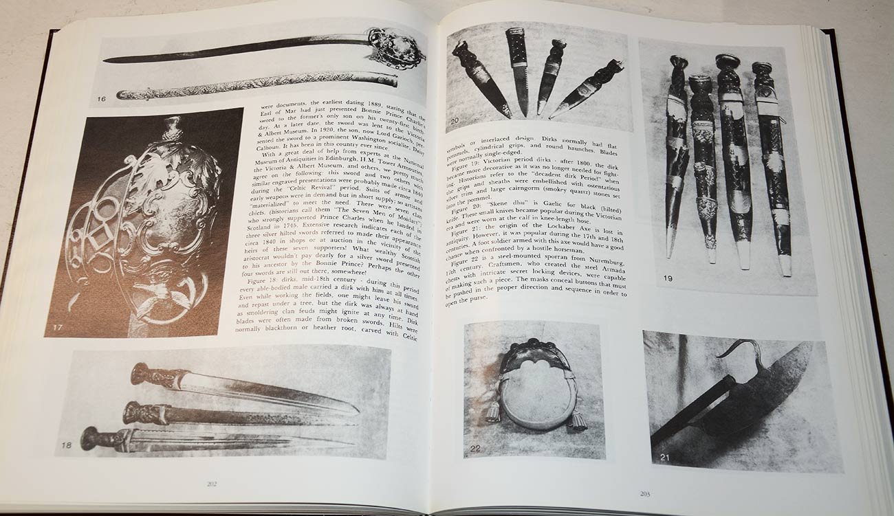 LEATHER BOUND STUDY OF EDGED WEAPONS — Horse Soldier