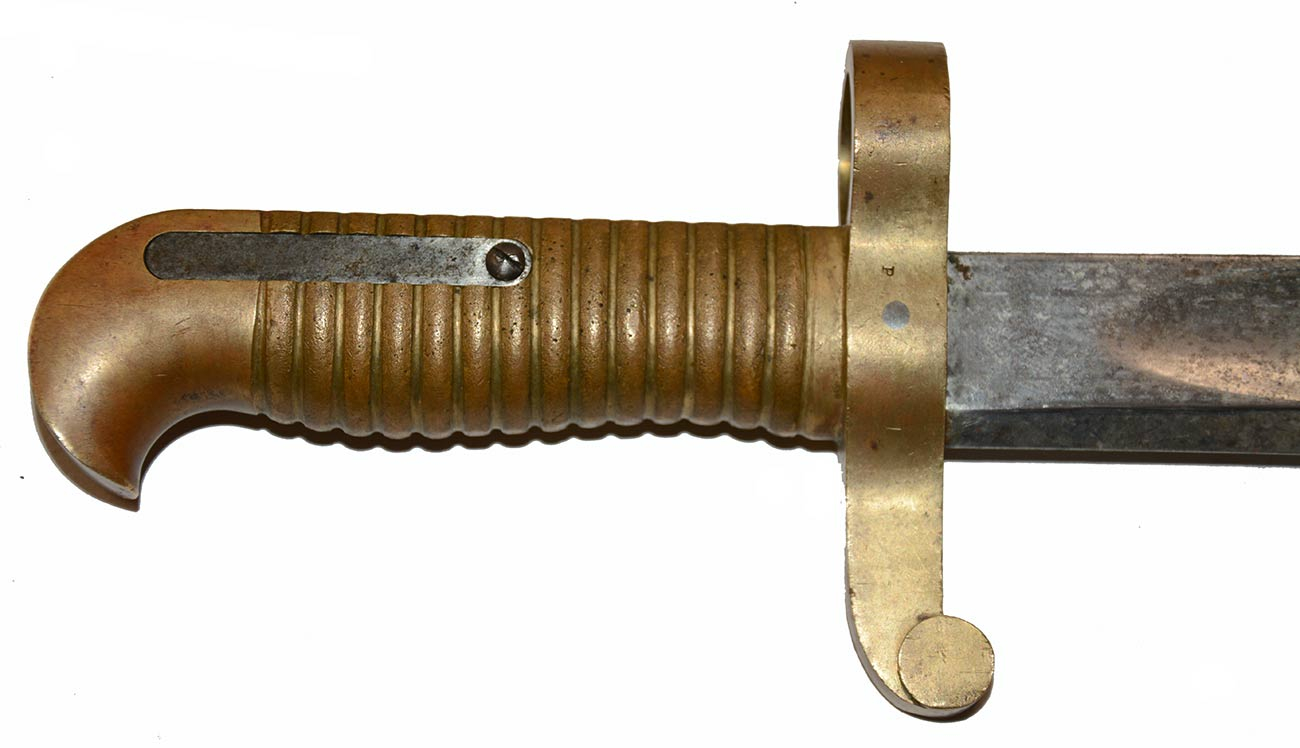 US MODEL 1863 REMINGTON ZOUAVE SABRE BAYONET WITH SCABBARD — Horse Soldier