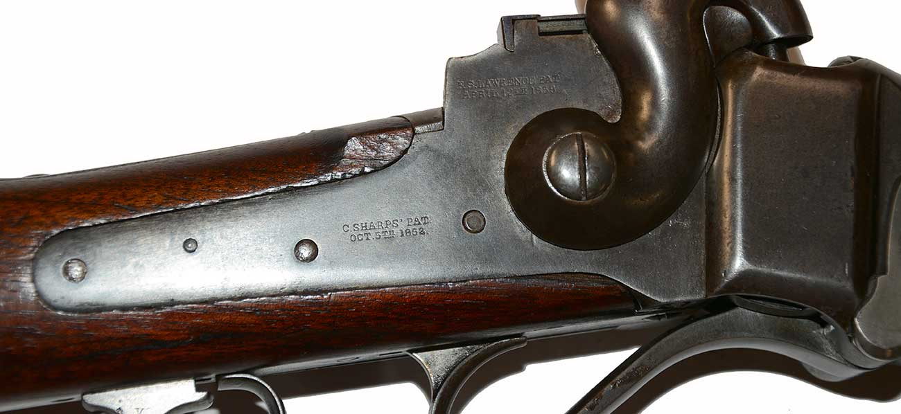 FINE-PLUS CONDITION NEW MODEL 1859 SHARPS CARBINE — Horse Soldier
