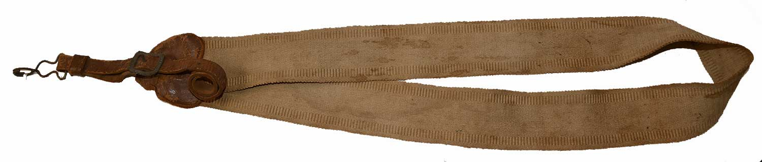 CIVIL WAR ERA DRUM SLING WITH HOOK — Horse Soldier