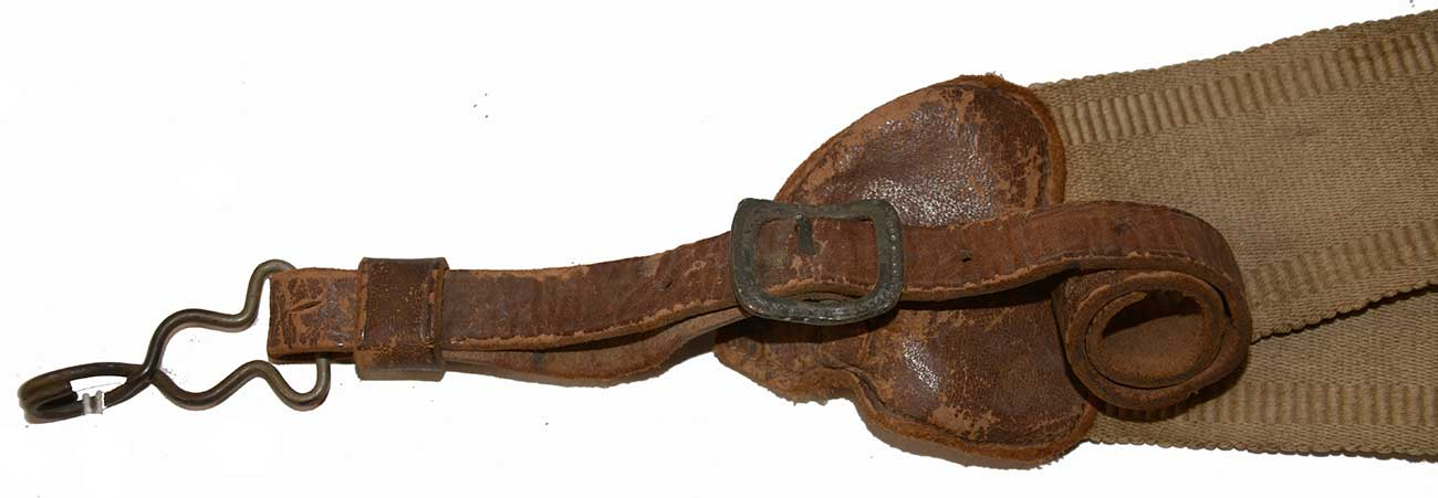 CIVIL WAR ERA DRUM SLING WITH HOOK — Horse Soldier