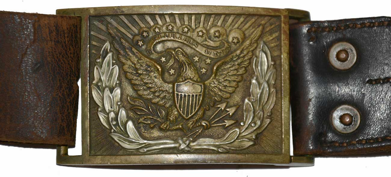 MODEL 1851 NCO BELT PLATE AND WAIST BELT — Horse Soldier