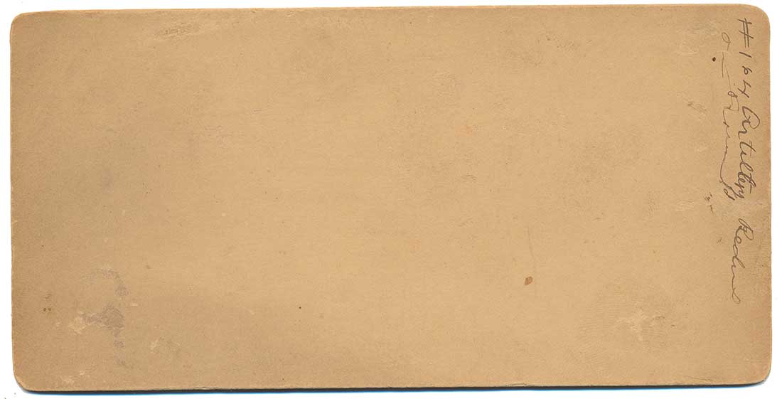 STEREOVIEW BY MUMPER OF EAST CEMETERY HILL SHOWING THE WOODEN TOWER ...