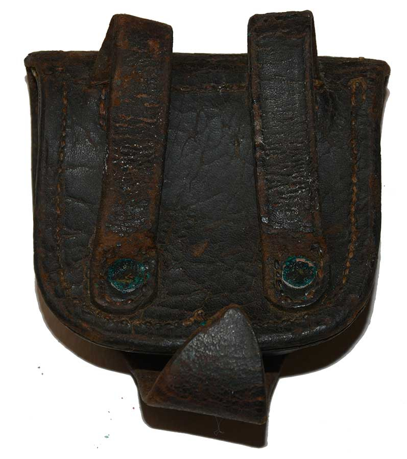 LATE WAR PERCUSSION CAP BOX, WITHOUT INNER FLAP — Horse Soldier