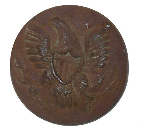 US GENERAL SERVICE EAGLE COAT BUTTON RECOVERED AT 3RD CORPS HOSPITAL ...
