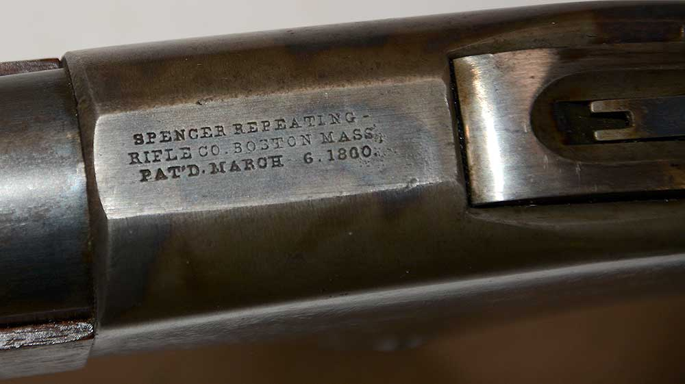 MODEL 1860 SPENCER ARMY RIFLE IDENTIFIED BY SERIAL NUMBER TO 72nd ...