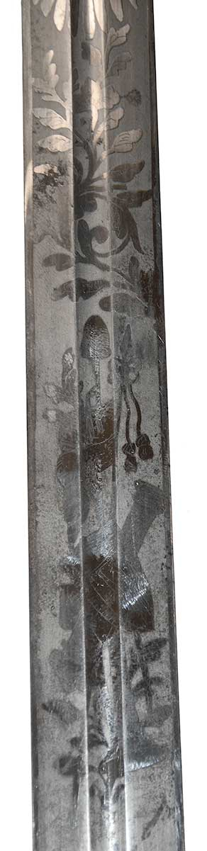 AMES MEXICAN WAR PRESENTATION SWORD OF LT. JOHN HIGGINS – 1ST ...