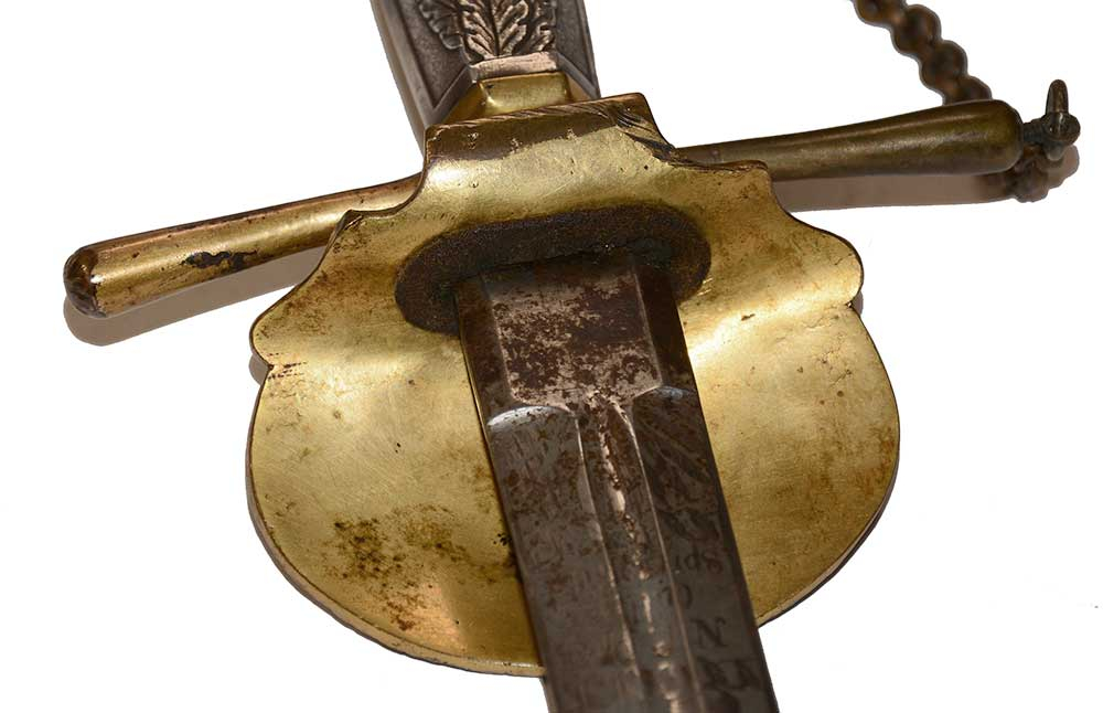 AMES MEXICAN WAR PRESENTATION SWORD OF LT. JOHN HIGGINS – 1ST ...