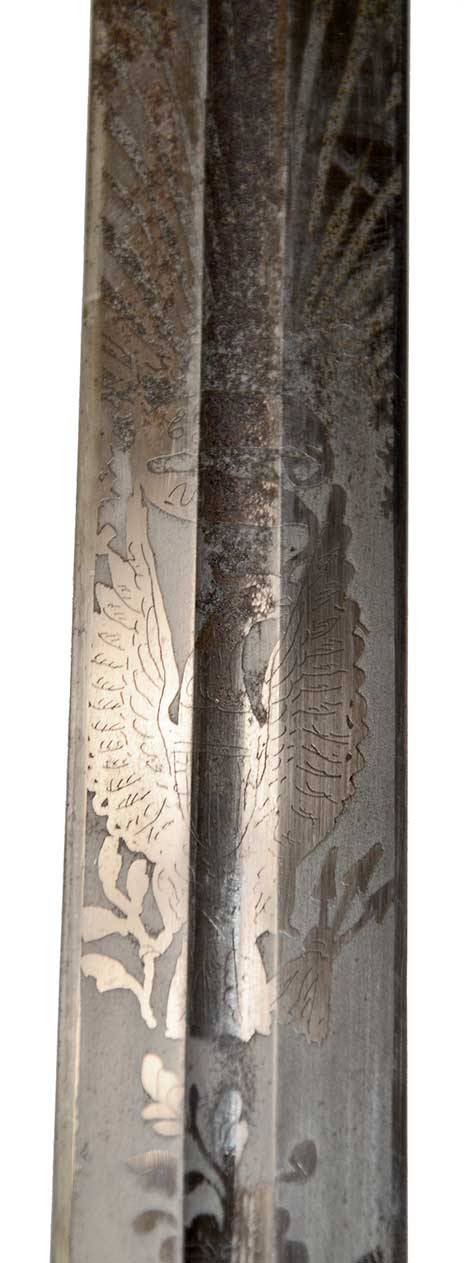 AMES MEXICAN WAR PRESENTATION SWORD OF LT. JOHN HIGGINS – 1ST ...