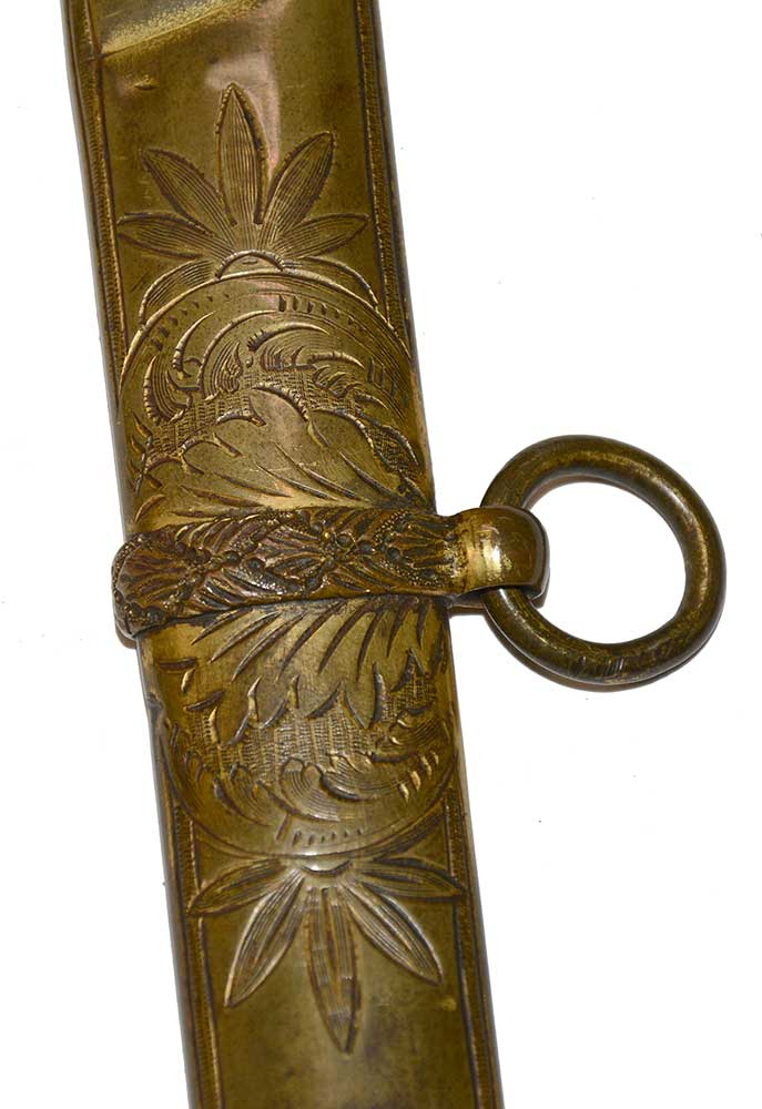 AMES MEXICAN WAR PRESENTATION SWORD OF LT. JOHN HIGGINS – 1ST ...