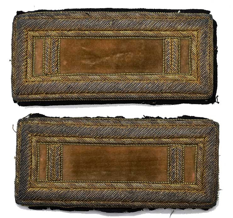 CIVIL WAR TRIPLE-BORDERED “EXTRA RICH” CAVALRY FIRST LIEUTENANT ...
