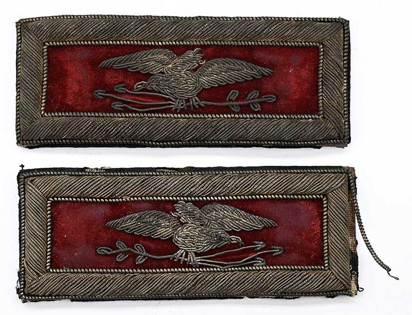 ARTILLERY COLONEL SHOULDER STRAPS — Horse Soldier