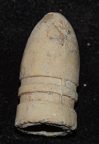 CS .58 CALIBER GARDNER PATENT MINIE BALL RECOVERED FROM CULP’S HILL ...