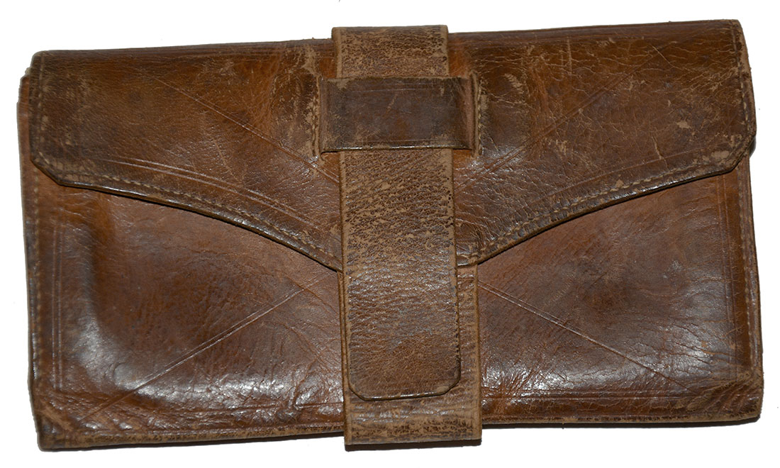 US CIVIL WAR WALLET IDENTIFIED TO 16TH MASSACHUSETTS SOLDIER KILLED AT ...