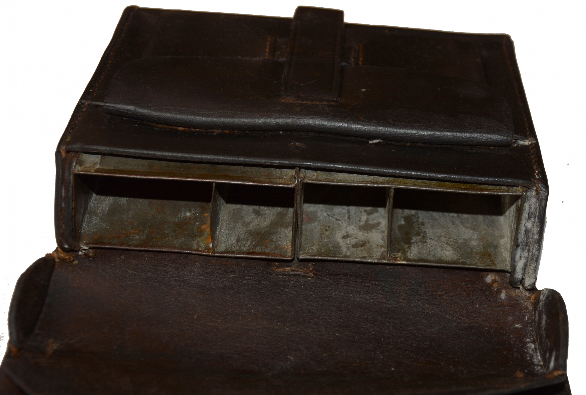 U.S. PATTERN 1861 INFANTRY CARTRIDGE BOX MARKED “WATERTOWN ARSENAL 1864 ...