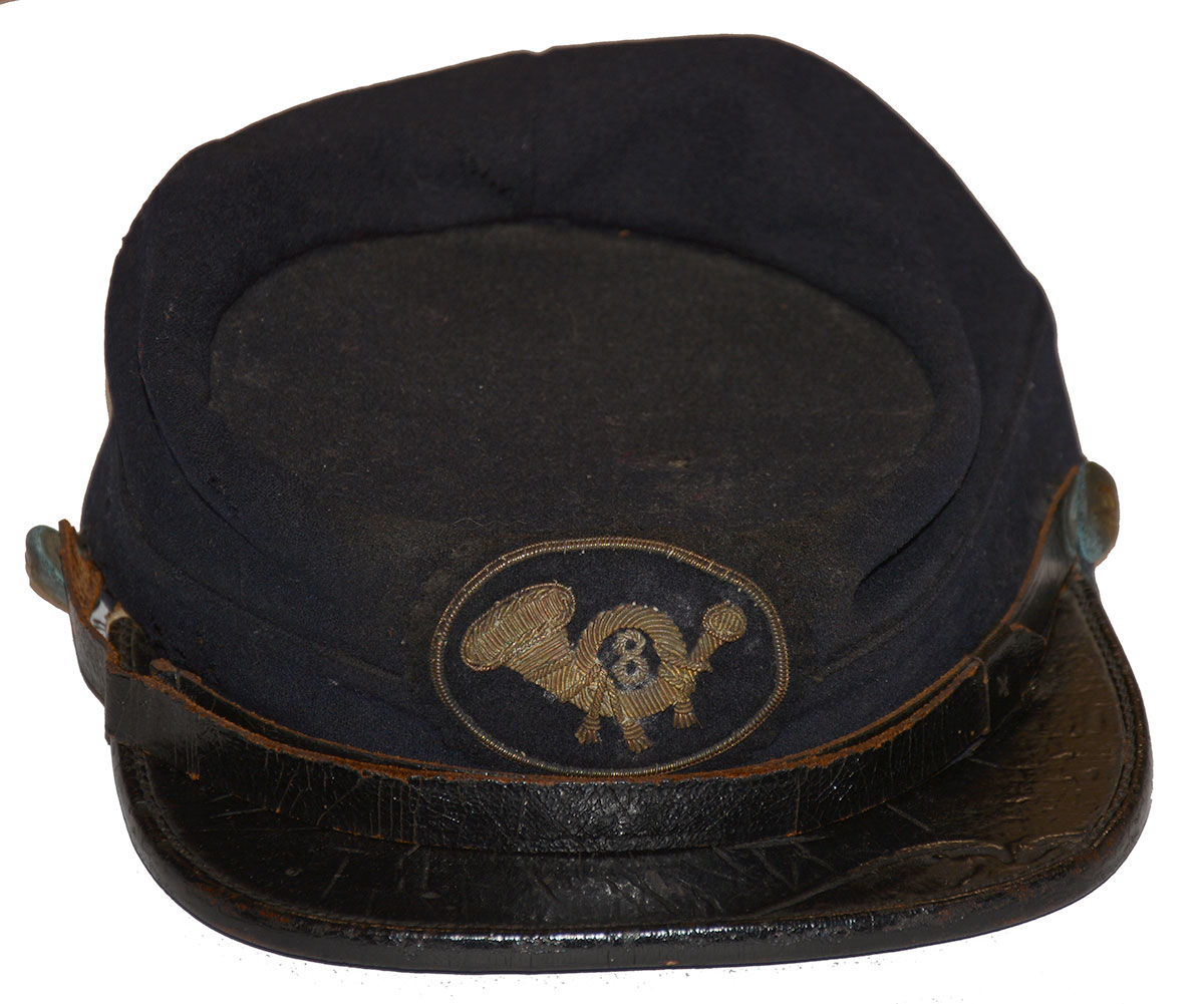 PRE-1875 INDIAN WARS 8th INFANTRY OFFICER’S CAP — Horse Soldier